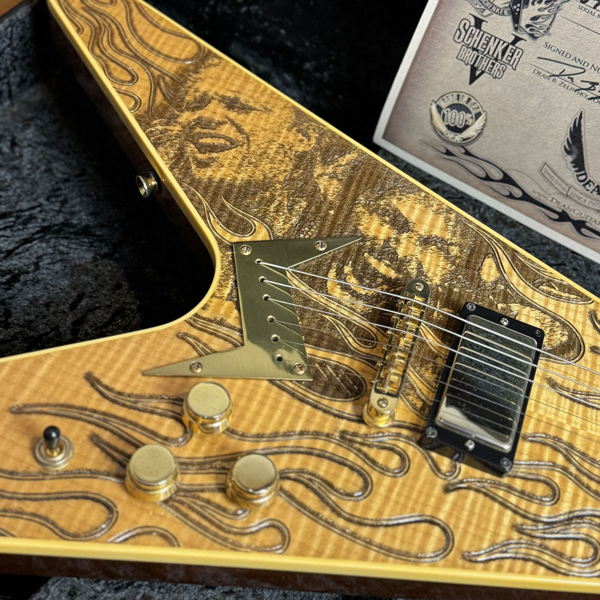 USA Schenker Brothers V DEAN エレクトリックギター Vタイプ 商品詳細 | ロッキンオンラインストア