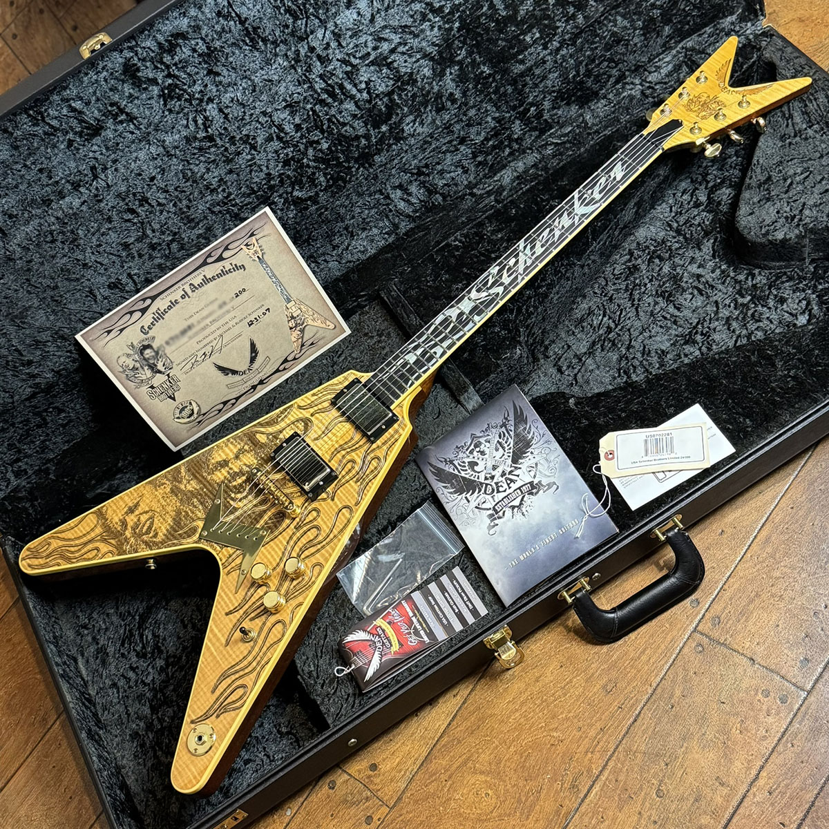 USA Schenker Brothers V DEAN エレクトリックギター Vタイプ 商品詳細 | ロッキンオンラインストア