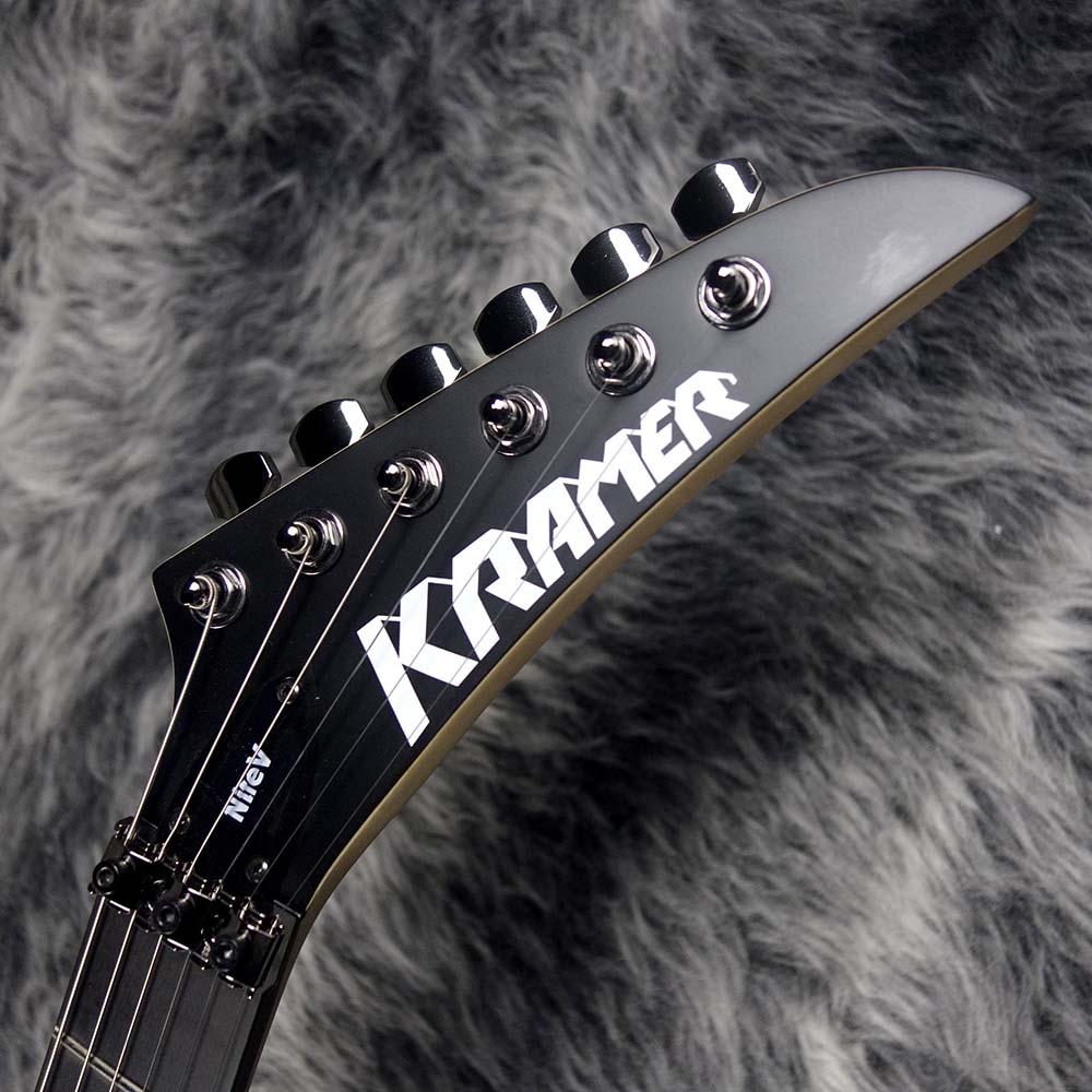 KRAMER Nite-V Satin Black ＜クレイマー＞｜平野楽器 ロッキン オンラインストア