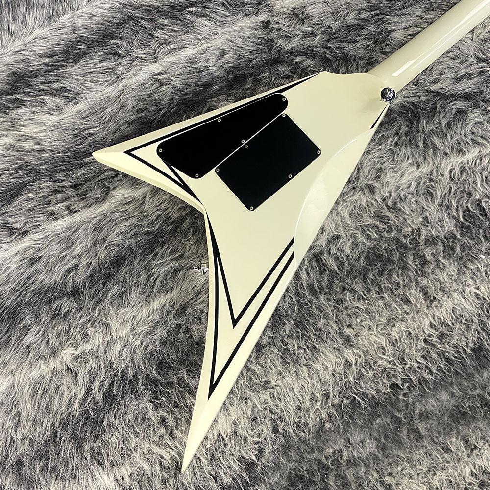 Edwards E-ALEXI SCYTHE White with Black Pin Stripe ＜エドワーズ＞｜平野楽器 ロッキン ...