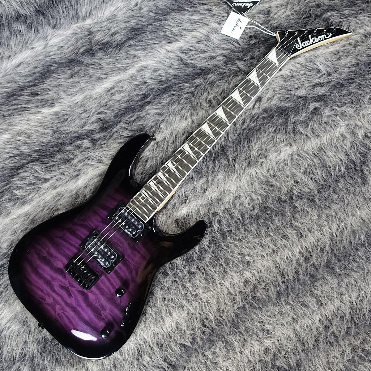 Jackson JS Series Dinky Arch Top JS32Q DKA HT Transparent Purple Burst ...