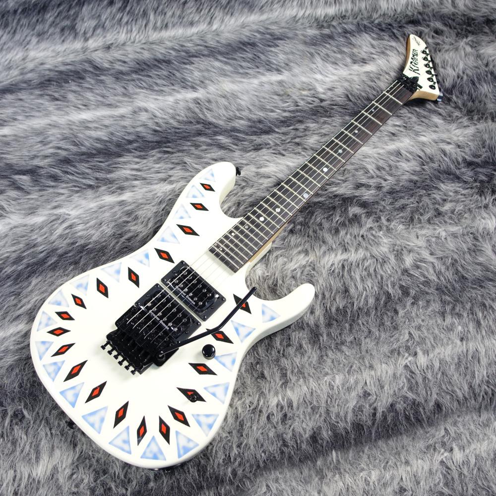 KRAMER NightSwan Vintage White with Aztec Graphic ＜クレイマー＞｜平野楽器 ロッキン ...
