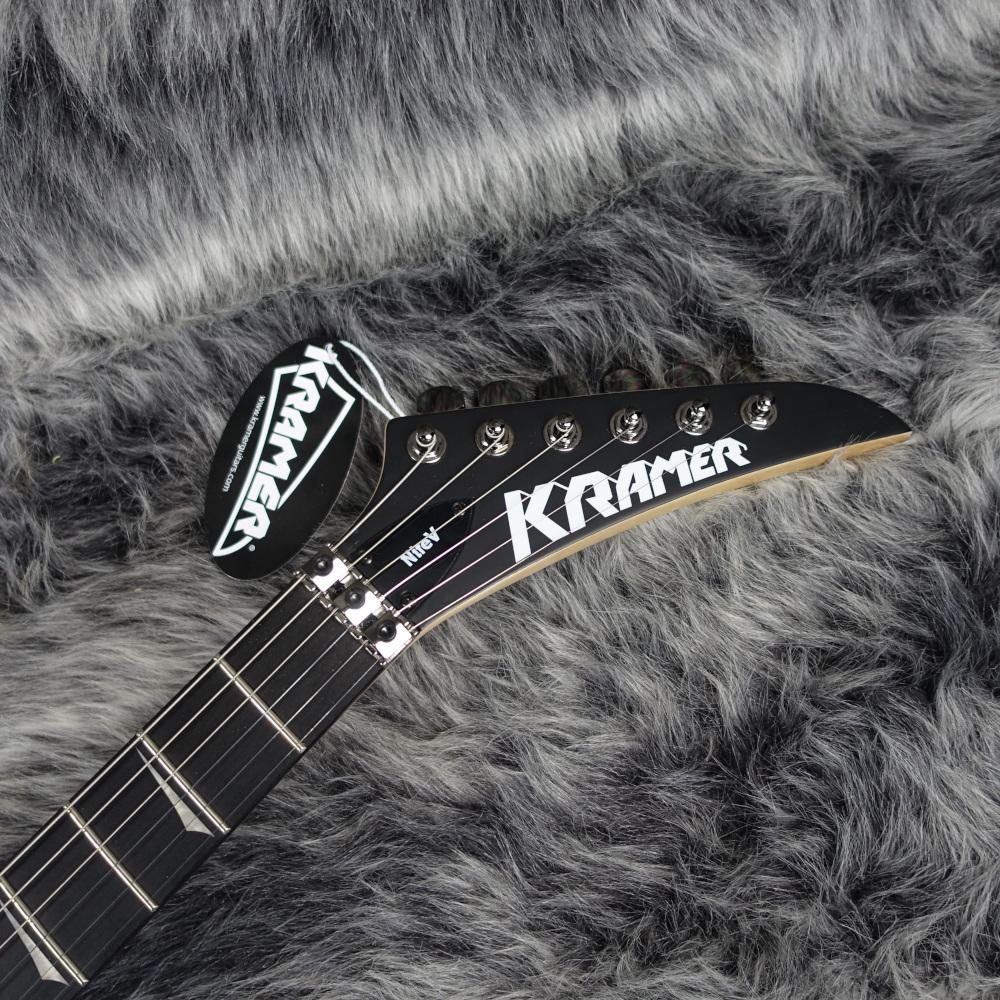 KRAMER Nite-V Satin Black ＜クレイマー＞｜平野楽器 ロッキン オンラインストア