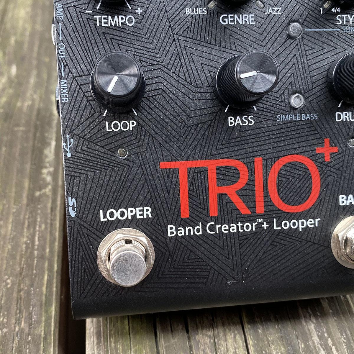 DigiTech TRIO+ Band Creator / Looper ＜デジテック＞｜平野楽器 ロッキン オンラインストア