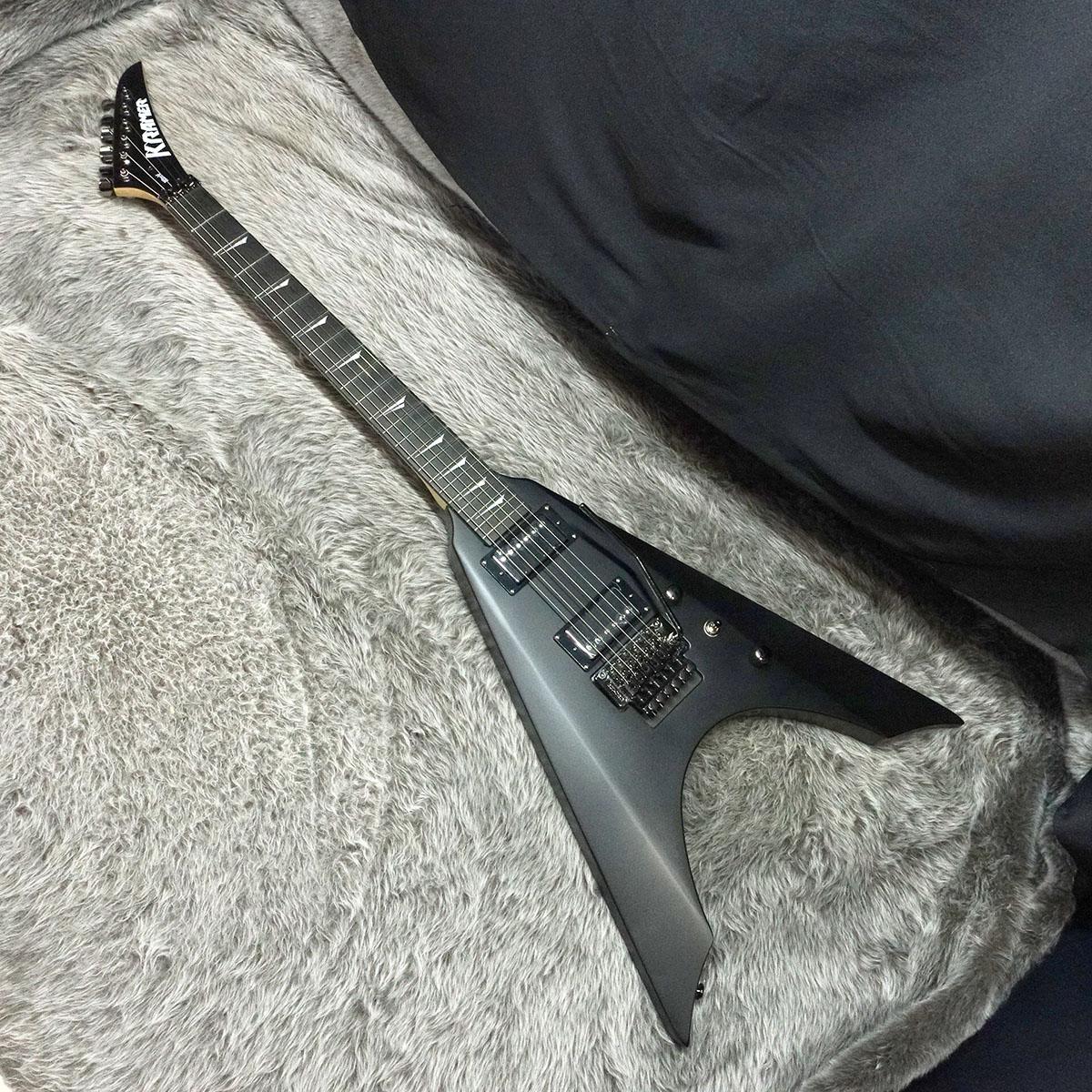KRAMER Nite V Satin Black ＜クレイマー＞｜平野楽器 ロッキン オンラインストア