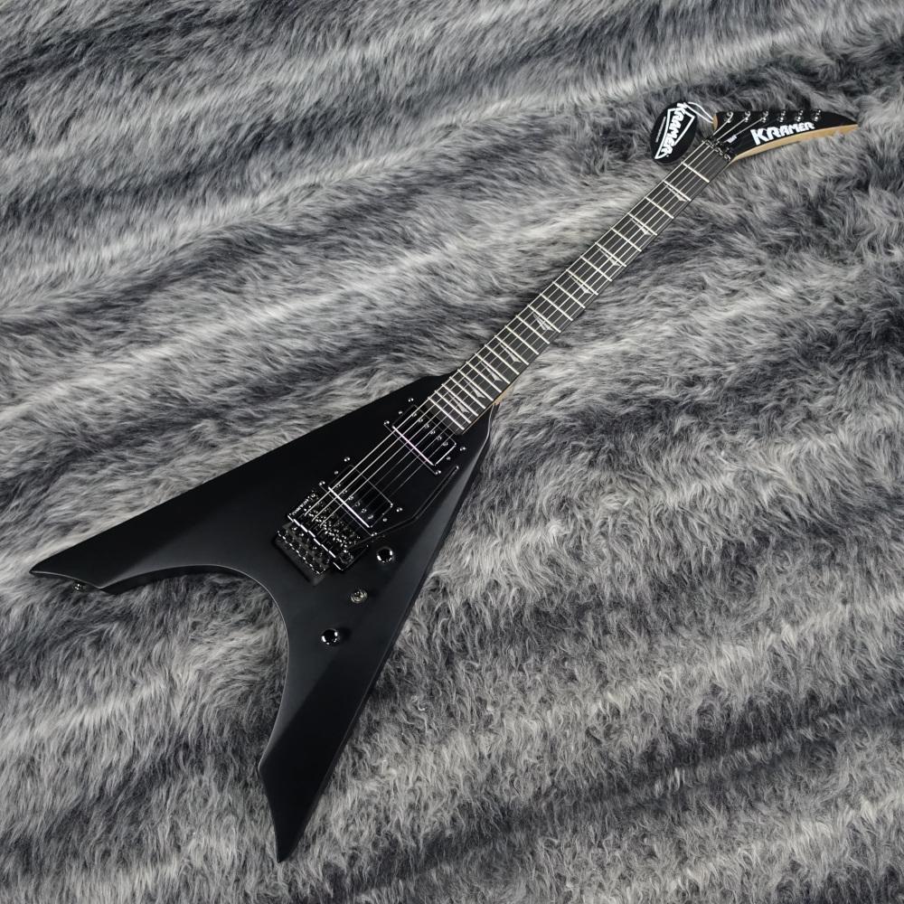 KRAMER Nite-V Satin Black ＜クレイマー＞｜平野楽器 ロッキン オンラインストア