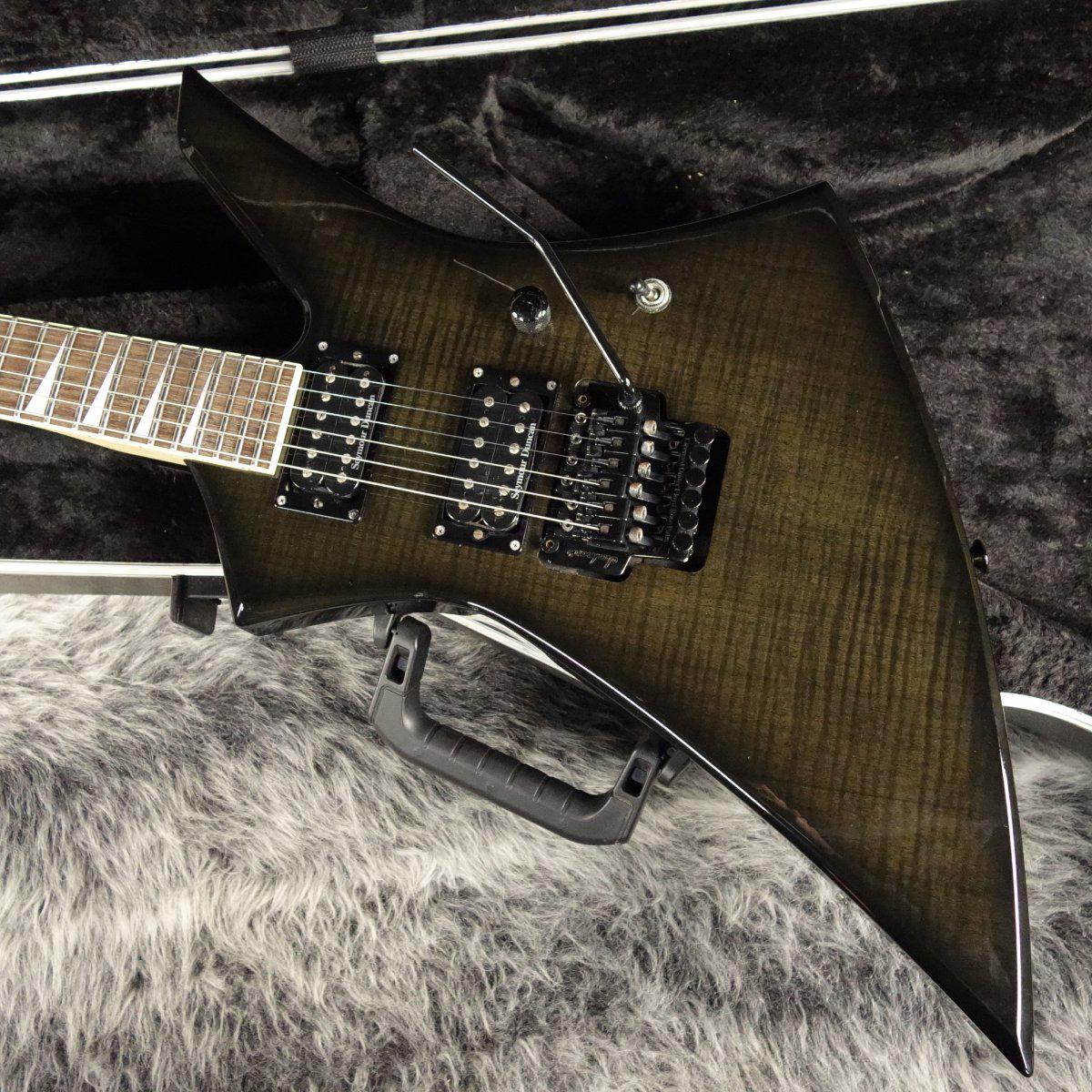 Jackson Kelly KE3 Transparent Black ＜ジャクソン＞｜平野楽器 ロッキン オンラインストア
