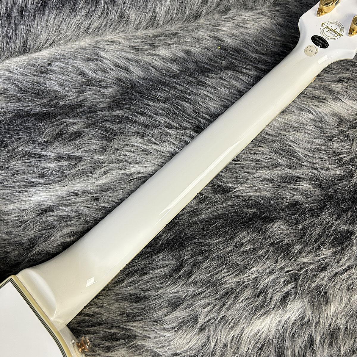 Epiphone Les Paul Custom Pro Alpine White 2015年製 ＜エピフォン＞｜平野楽器 ロッキン オンラインストア